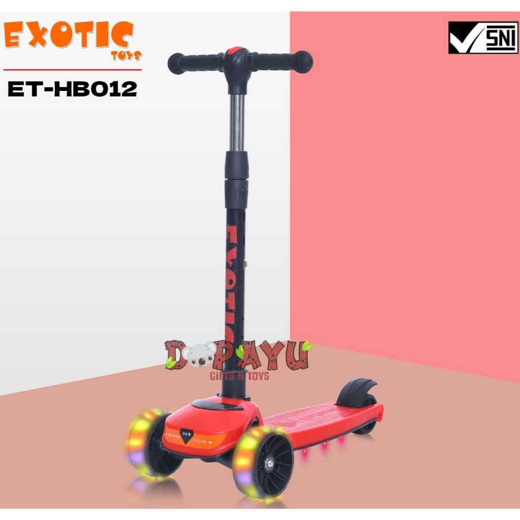 Jual SCOOTER OTOPED ANAK ET HB012 Exotic Otopet Lipat ETHB012 musik ...