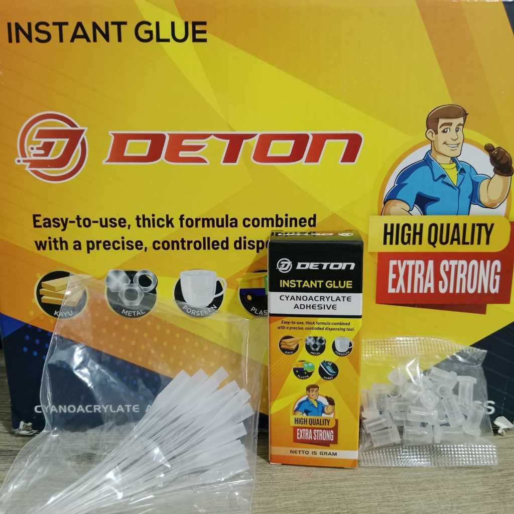 Jual LEM BESI - LEM GILA - LEM KOREA DETON ISTAN GLUE 15 GRAM | Shopee ...