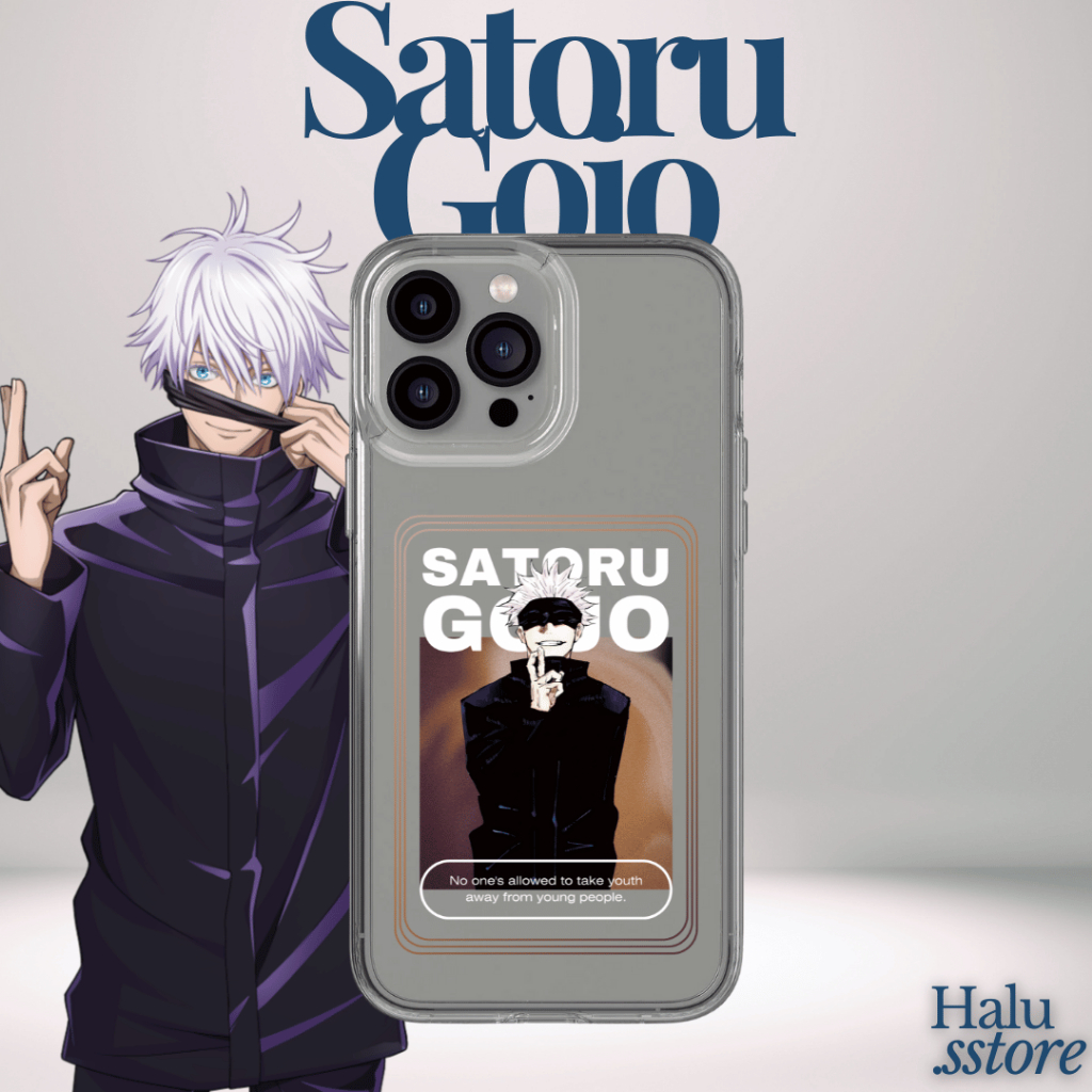 Jual Satoru Gojo Clearcase karakter anime I kaisen keychain I ryomen ...