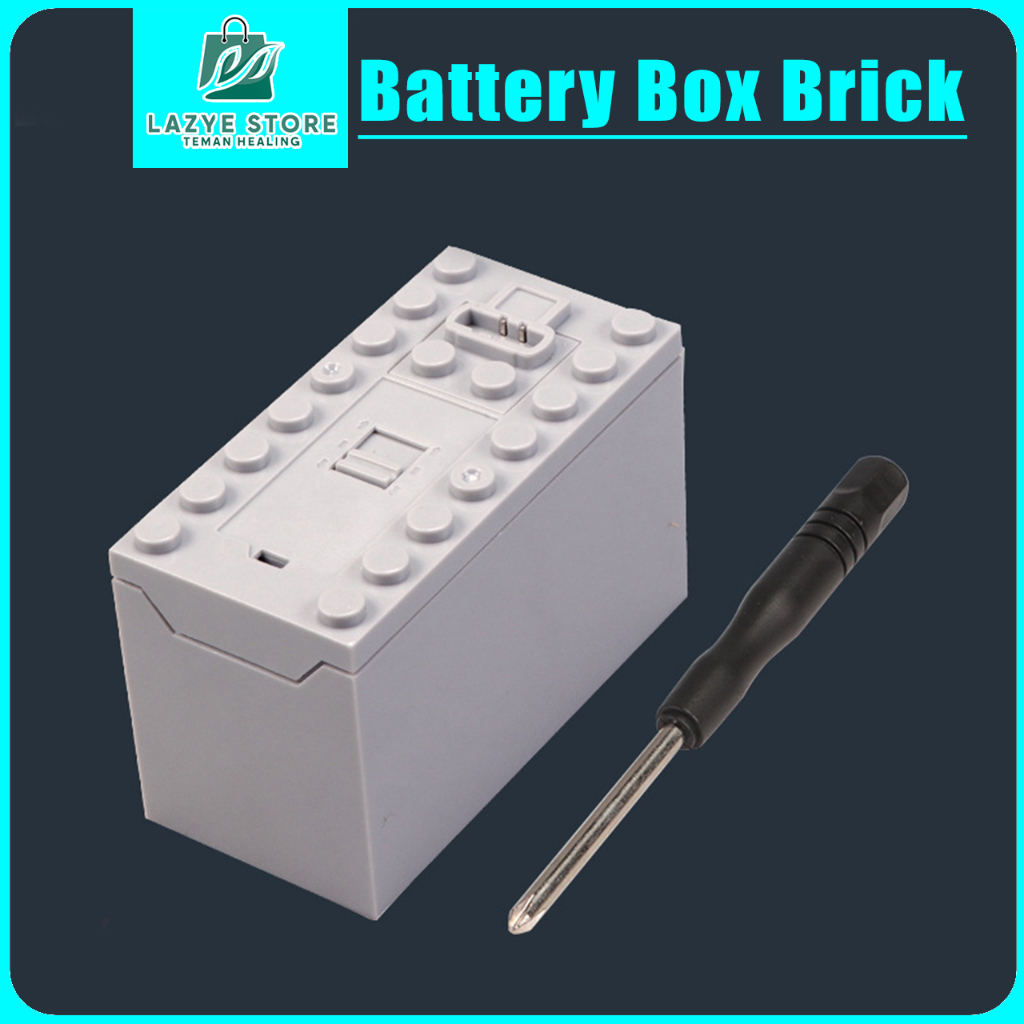 Jual Compatible Brick Battery Box - Power Function MOC Kotak Baterai ...