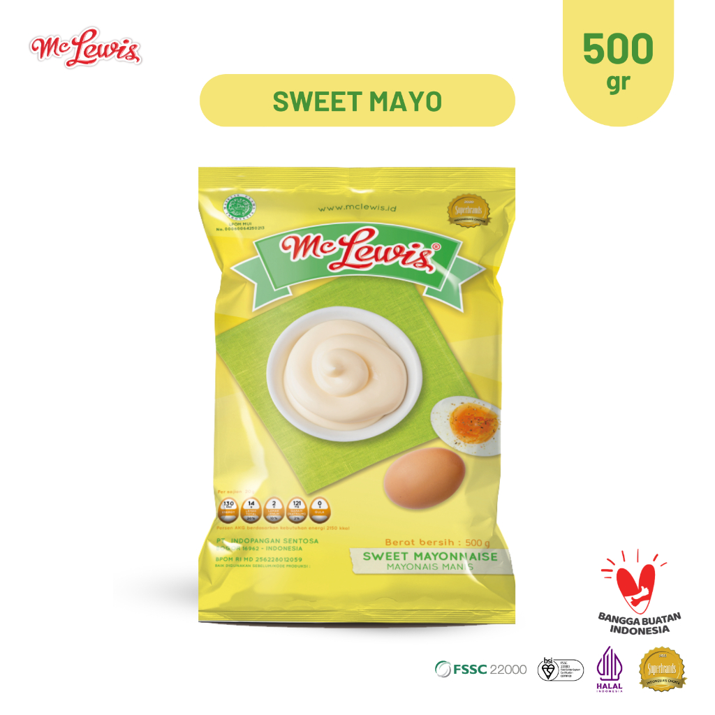 Jual McLewis Sweet Mayonaise 500 gr | Shopee Indonesia