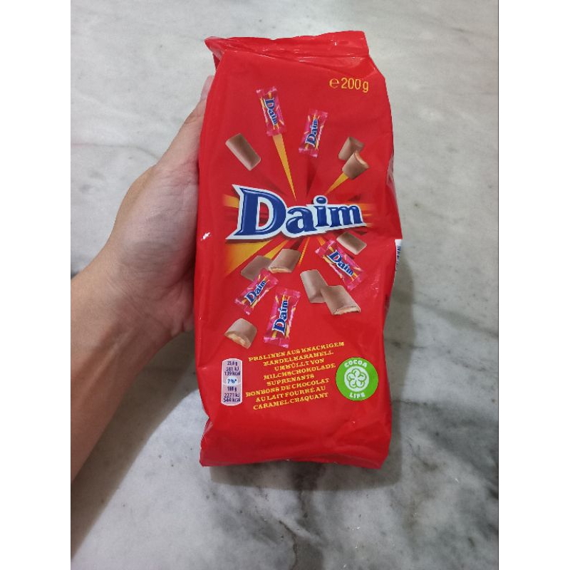 Jual daim 200gr (READY coklat,IMPORT) | Shopee Indonesia
