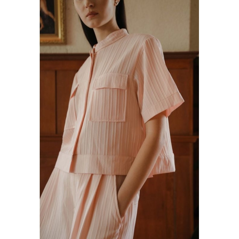 Jual maven louvre aiden set in pale rose | Shopee Indonesia