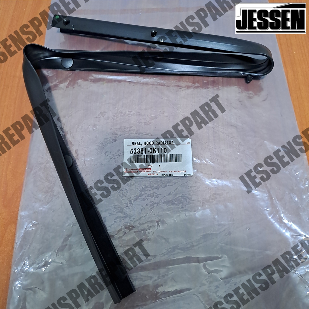 Jual Karet Kap Mesin Motor Fortuner Vrz Bagian Depan Original 53381 ...