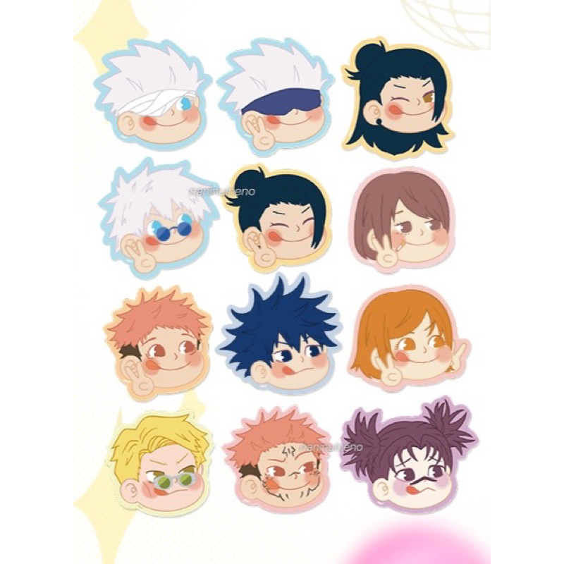 Jual Jujutsu Kaisen JJK Milky Sticker Fanmerch | Shopee Indonesia