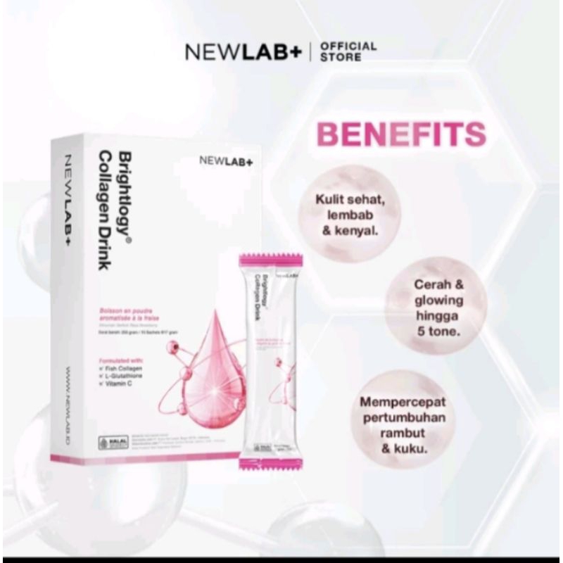 Jual NEWLAB GLUTACOLL 5500|| MINUMAN COLLAGEN|| GLUTATHIONE COLLAGEN DRINK[BPOM][READY STOK ...