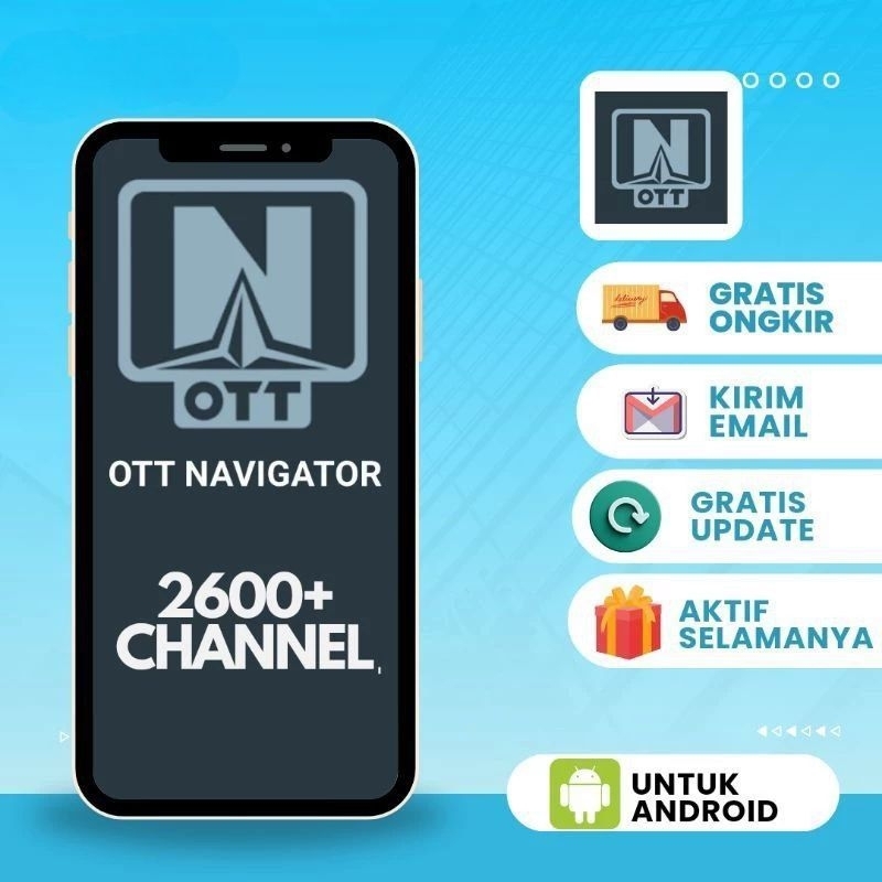 Jual APLIKASI OTT NAVIGATOR PREMIUM FULL CHANNEL - IPTV IP TV Android ...