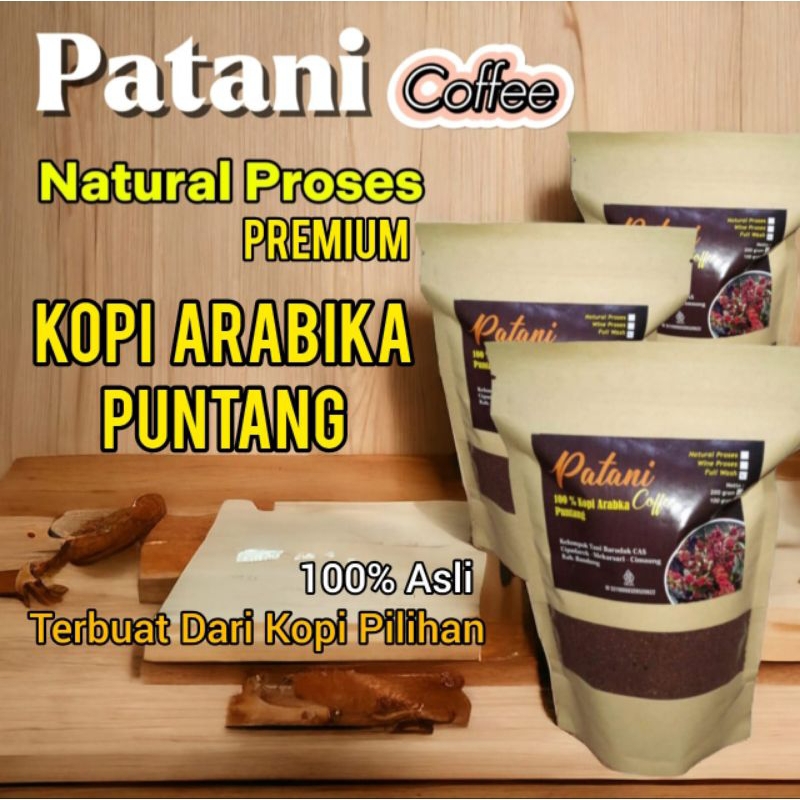 Jual Kopi Puntang Arabika Natural Process 200gr – Kopi Bubuk Halus ...