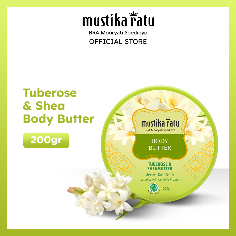 Jual PROMO Mustika Ratu Body Butter Tuberose & Shea Butter 200gr ...