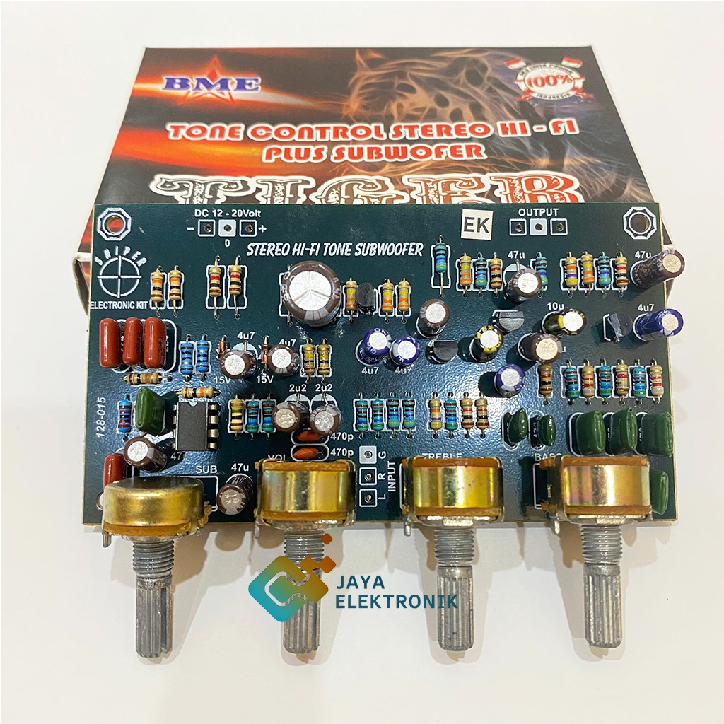 Jual KIT Tone Control Stereo Hi Fi Plus Subwofer TIGER BME | Shopee ...