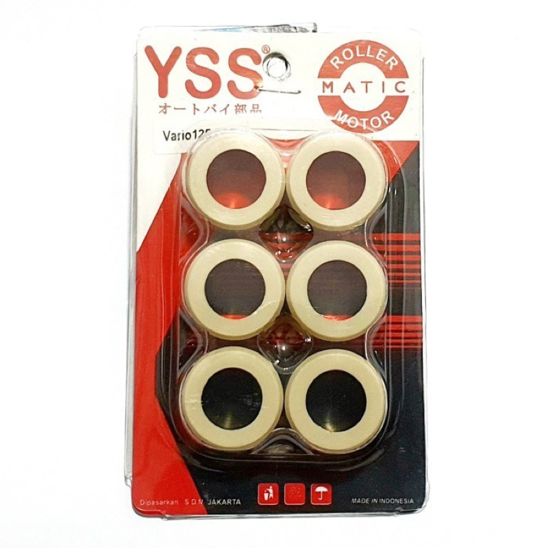 Jual ROLLER SET YSS VARIO 125 / PCX - 8 GRAM | Shopee Indonesia