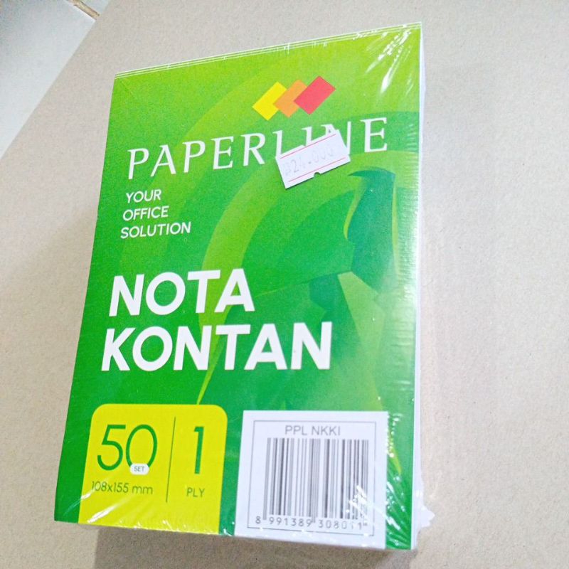 Jual NOTA PAPERLINE 1 PLY KECIL PACK (ISI 10 NOTA) | Shopee Indonesia