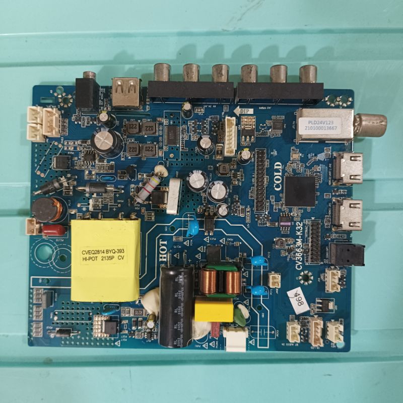 Jual MB led tv Polytron pld 24v123 - mainboard tv - mesin tv led ...