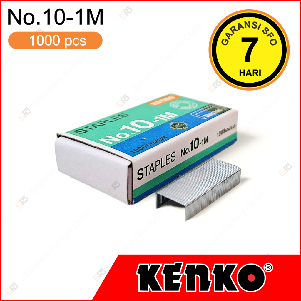 Jual Isi Staples Kenko No.10 - 1000 pcs Stapler | Shopee Indonesia