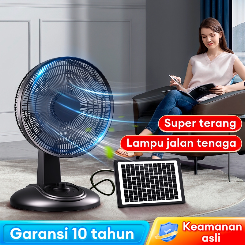 Jual 【Garansi 10 tahun】kipas angin tenaga surya 0 Biaya listrik ...