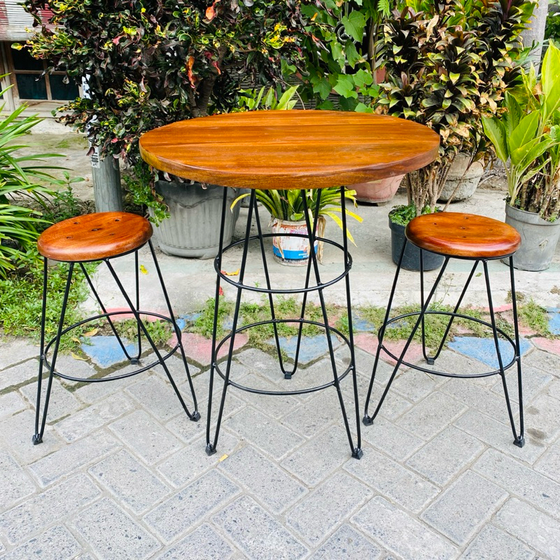 Jual MEJA BULAT T 75 CM / Meja cafe / meja makan / meja minimalis ...