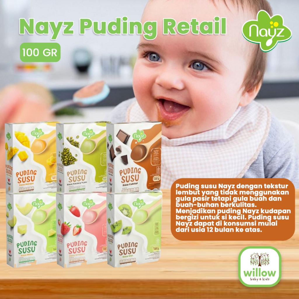 Jual Bahan Makanan - Nayz Puding Retail 100Gr | Shopee Indonesia