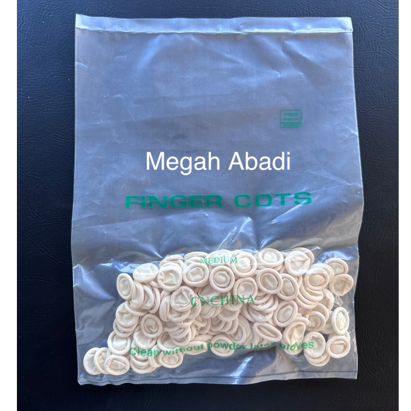 Jual Finger Cots White/ Finger Coat Putih | Shopee Indonesia