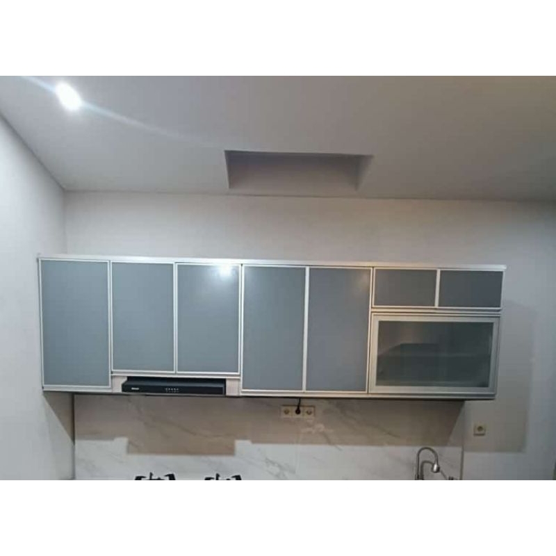 Jual Kitchen set atas alumunium / kitchenset alumunium | Shopee Indonesia