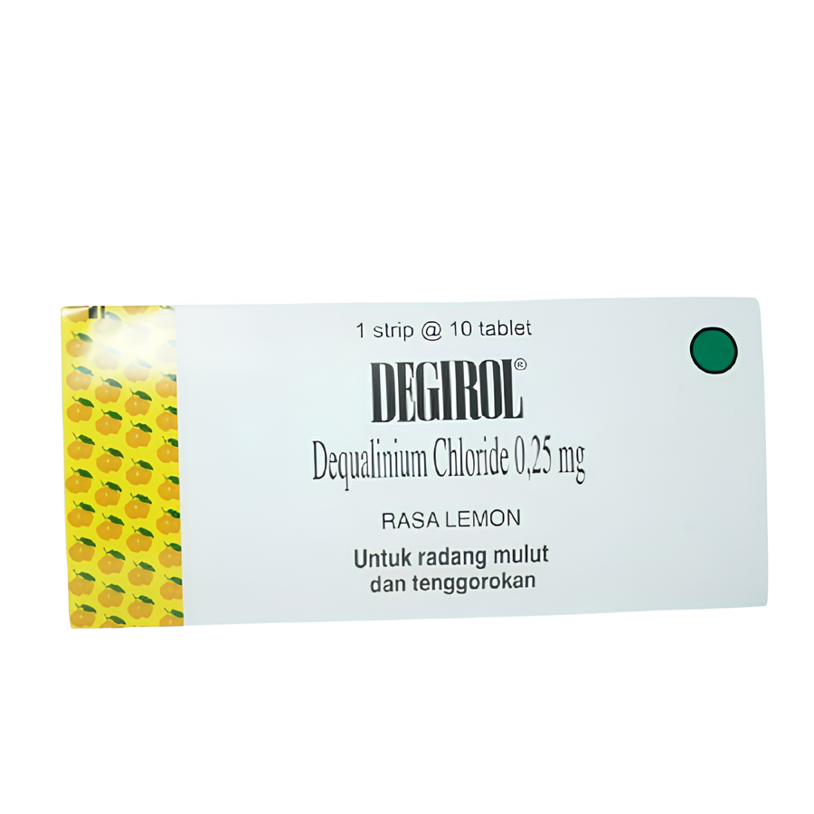 Jual DEGIROL Strip 10's Untuk Radang Mulut dan Tenggorokan | Shopee ...
