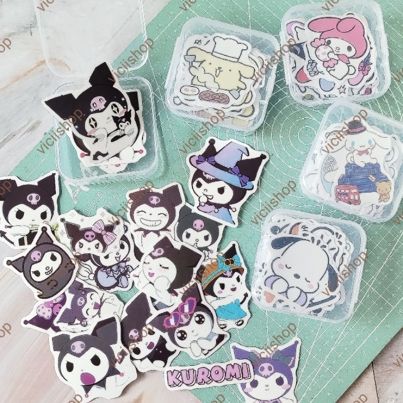 Jual Stiker Karakter Lucu Dengan Mika [ Isi 20 pcs Stiker ]/Mainan ...