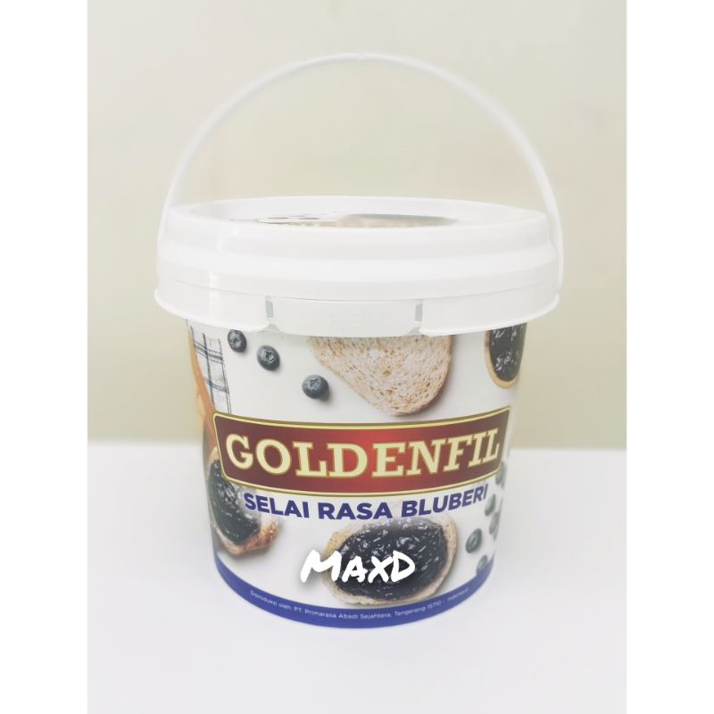 Jual Goldenfil Selai Rasa Blueberry 1kg | Shopee Indonesia