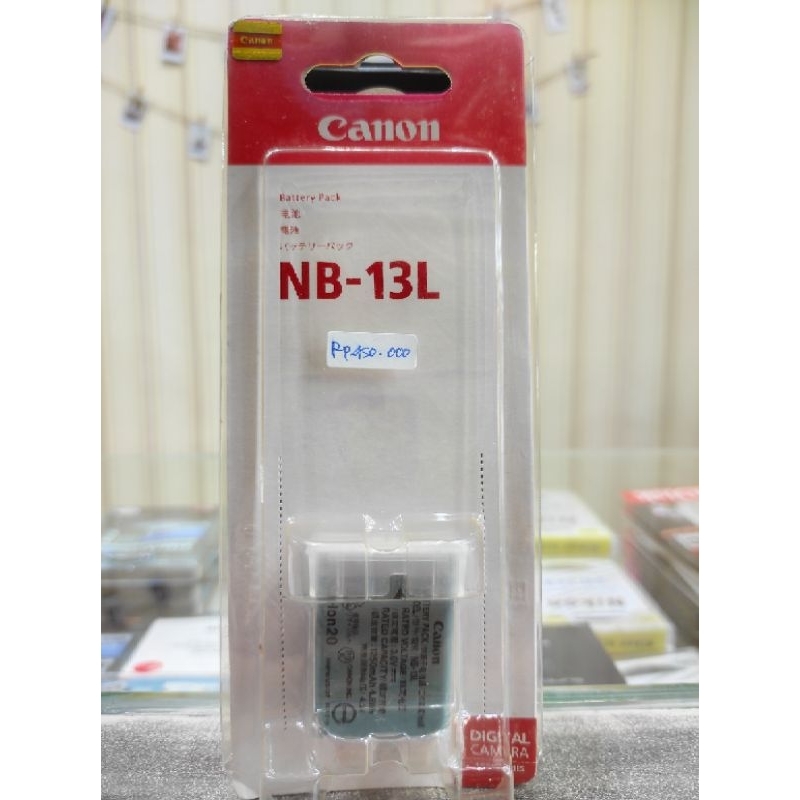 Jual Baterai Canon NB-13L for kamera powershoot Sx620/720/730/740/G1x/G5x (keterangan lengkap di ...