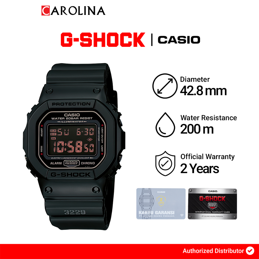 Jual Jam Tangan Pria Casio G-Shock DW-5600MS-1D Batman Digital Dial ...