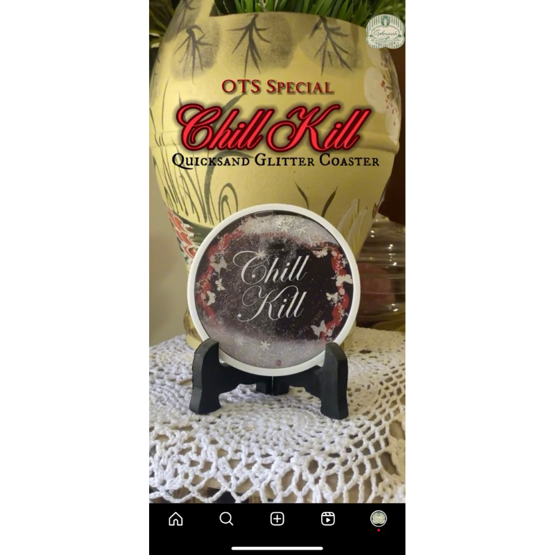 Jual RED VELVET CHILL KILL QUICKSAND GLITTER COASTER FANMADE ...