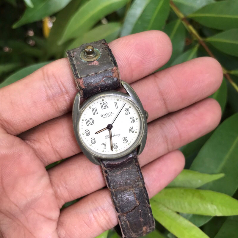 Jual jam tangan vintage Breil 80 an Quartz Swiss rare jadul keren antik ...
