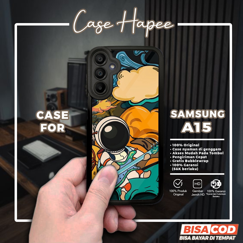 Jual Case Samsung A15 Casing Samsung A15 [AST2] Casehapee Case Glossy ...