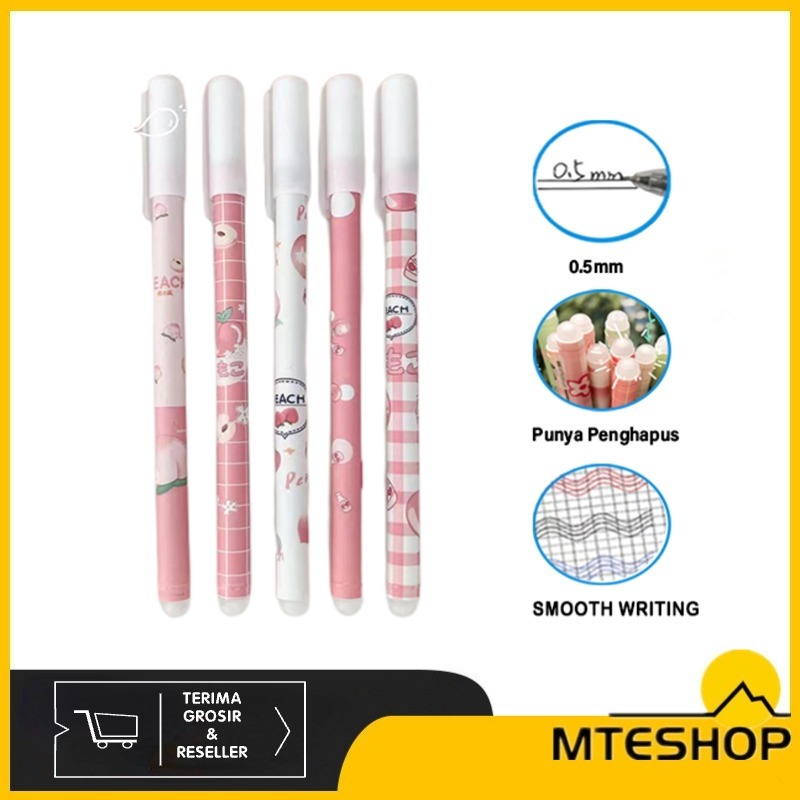 Jual MTE Pulpen Bisa Dihapus Non Box Dan Tinta Permanen / Erasable Pen ...