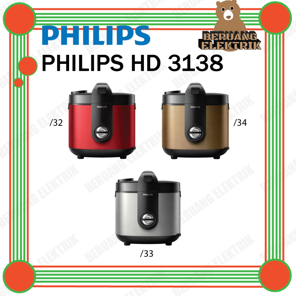 Jual PHILIPS HD 3138 MAGICOM ANALOG 400W GARANSI RESMI PHILIPS 2 TAHUN ...