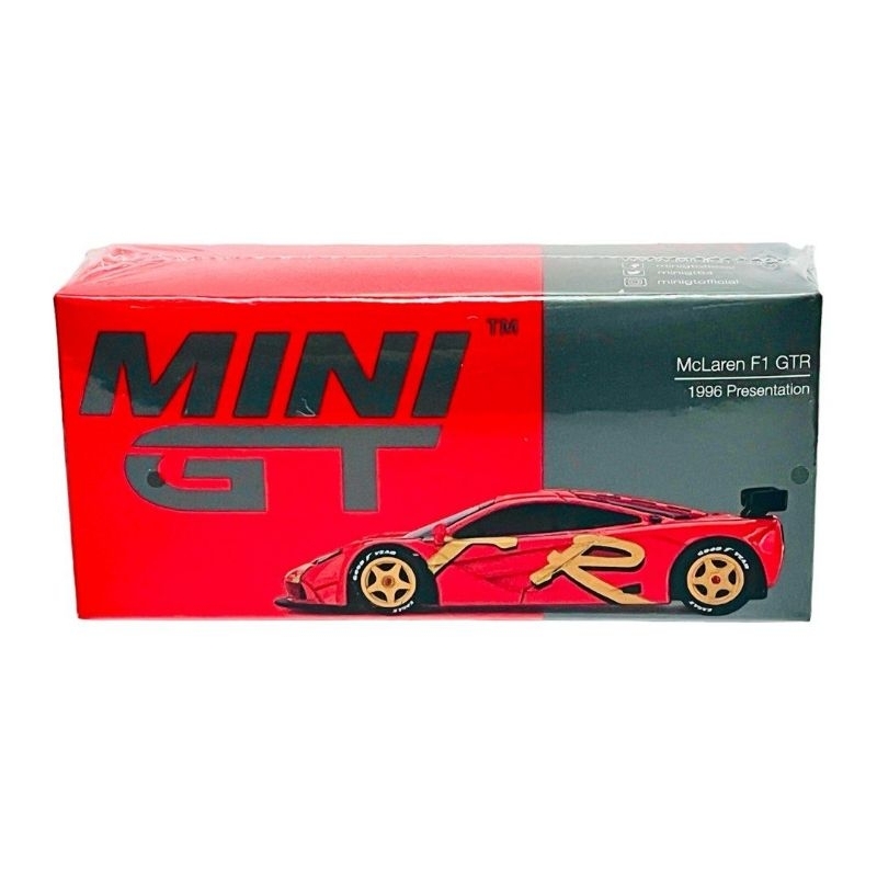 Jual mini gt minigt box by tsm model mclaren f1 gtr gt-r presentation 1996 merah speed machines ...