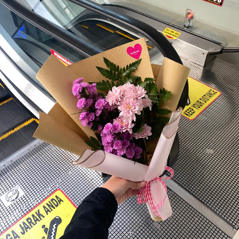 Jual Byrflorist - Caca Bouquet (Buket Bunga Asli/Fresh Flower Bouquet ...