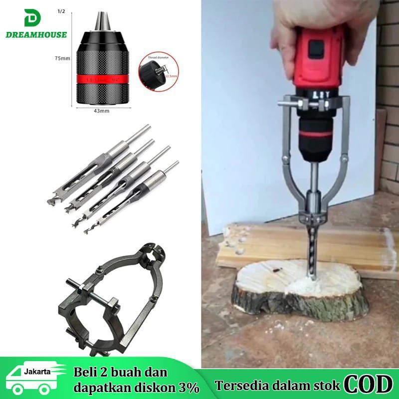 Jual Duduk bor bobok kayu plus mata 10mm | Shopee Indonesia