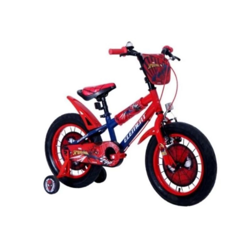 Jual Sepeda Anak BMX 18 INCH Element Spiderman New | Shopee Indonesia