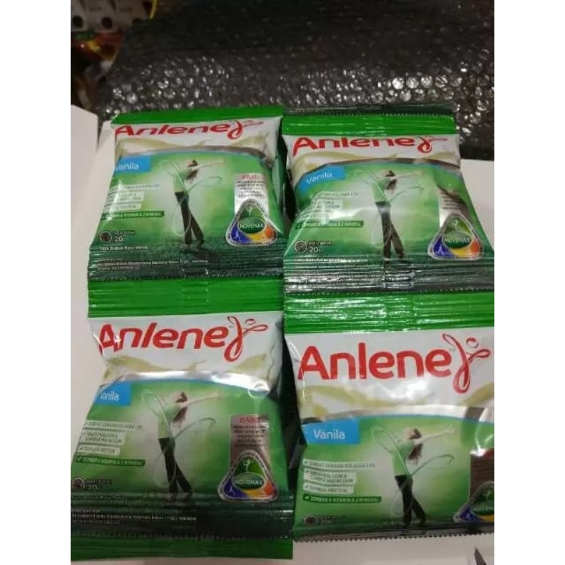 Jual SUSU BUBUK ANLENE VANILLA ( RENCENG ) | Shopee Indonesia