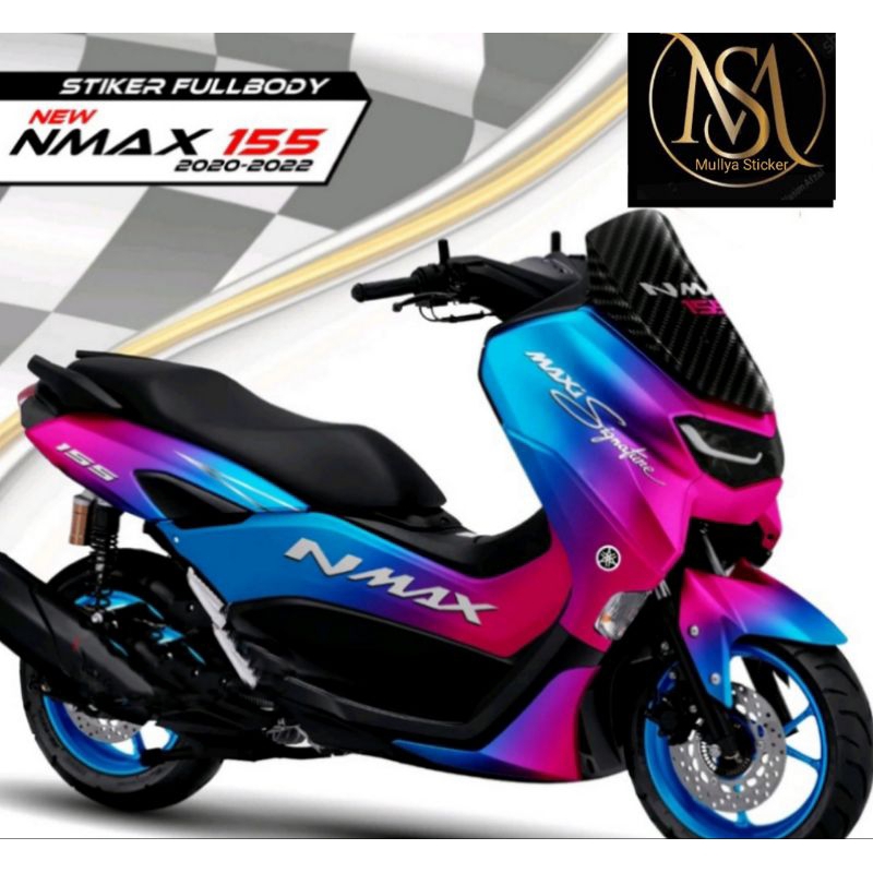 Jual decal all new nmax 2023 full body gradasi warna sky blu | Shopee ...