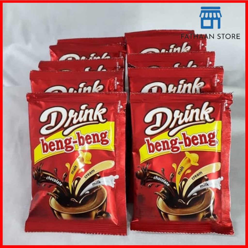 Jual Drink Beng-Beng Chocolate Kemasan Sachet 29 Gram X 10 Pcs (1 ...