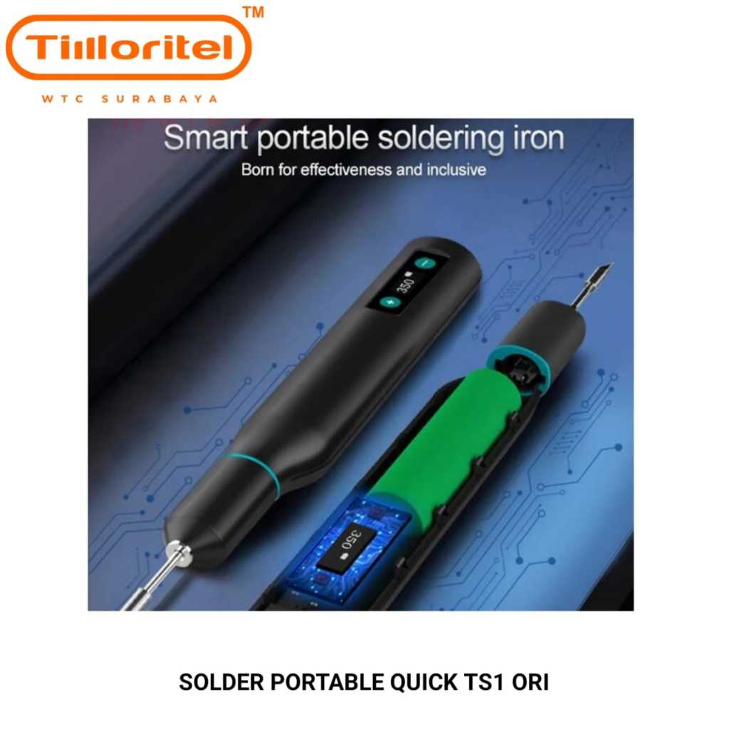 Jual SOLDER PORTABLE QUICK TS1 ORI | Shopee Indonesia