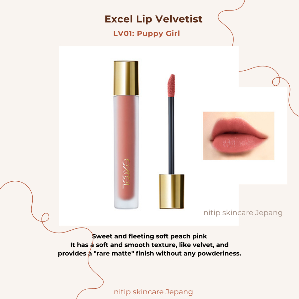 Jual excel lip velvetist original excel japan | Shopee Indonesia