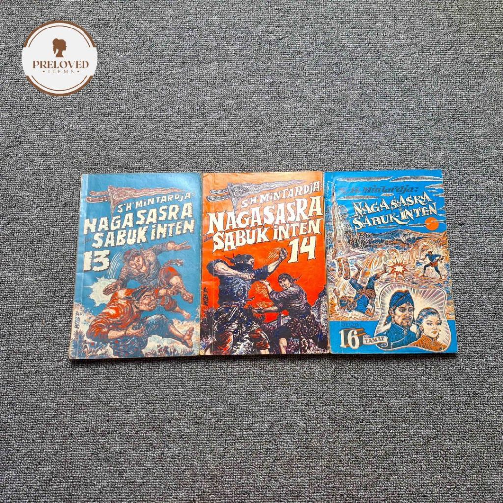 Jual Buku Cersil Cerita Silat Nagasasra Sabuk Inten Jilid 8-16 (Satuan ...