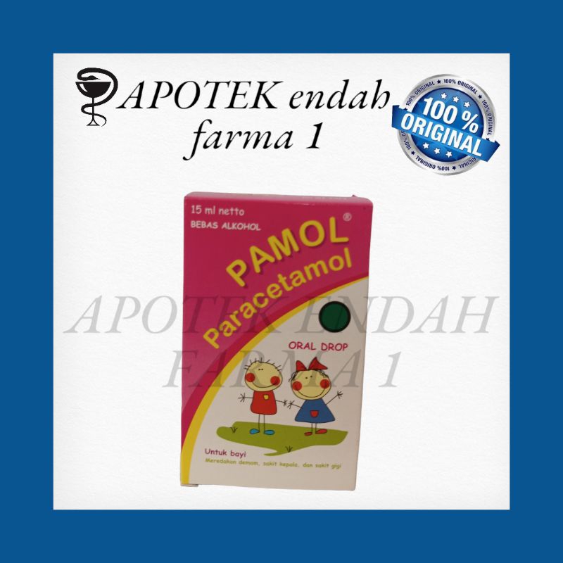 Jual PAMOL DROP 15ml obat demam bayi | Shopee Indonesia