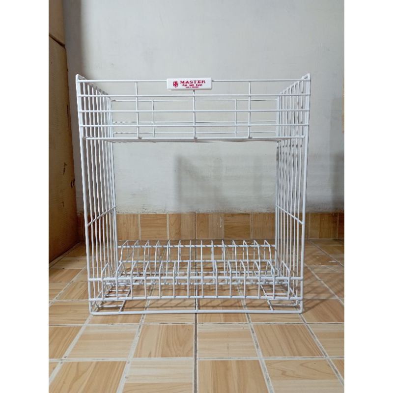 Jual Rak Piring Master Anti Karat 2 Susun (3821) | Shopee Indonesia