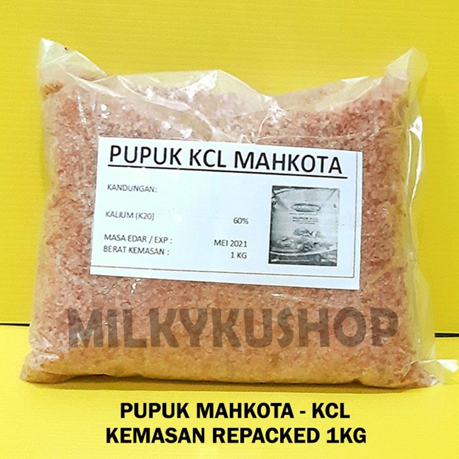 Jual Terbaru PUPUK KCL MAHKOTA ORIGIN CANADA MURIATE OF POTASH MOP ...