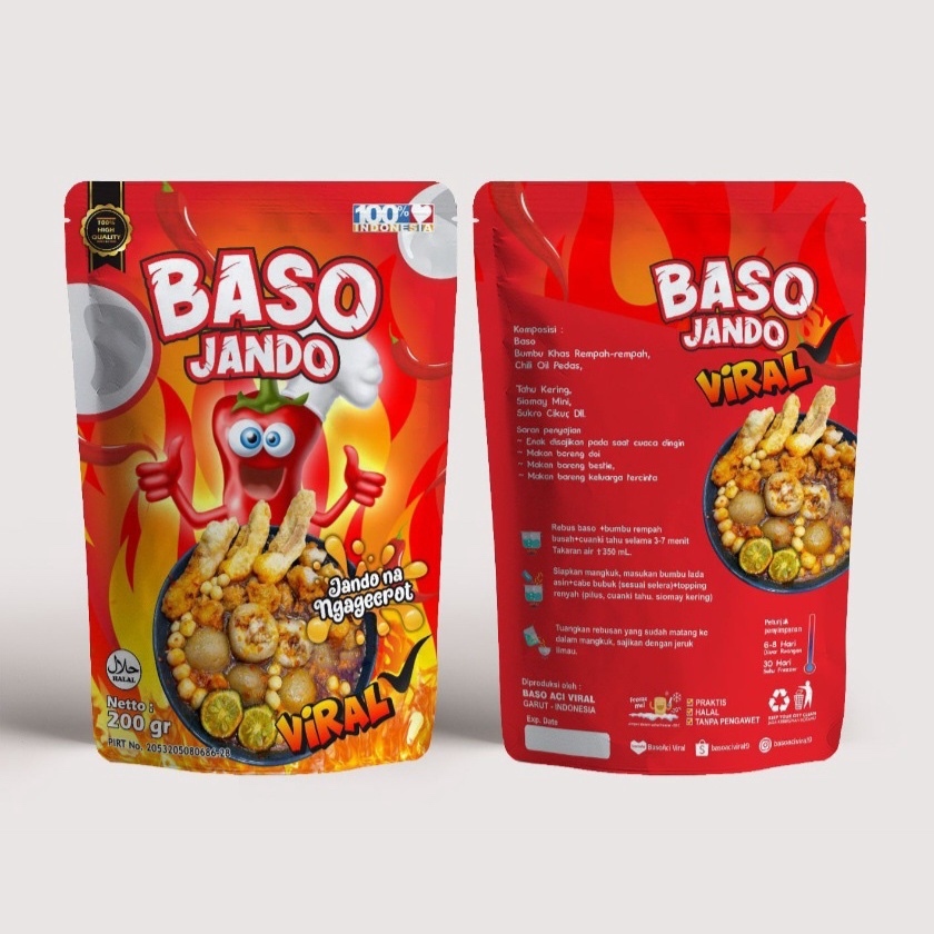Jual Baso Aci Viral JANDO | Bakso Aci | Boci Khas Garut | Boci VIRAL ...