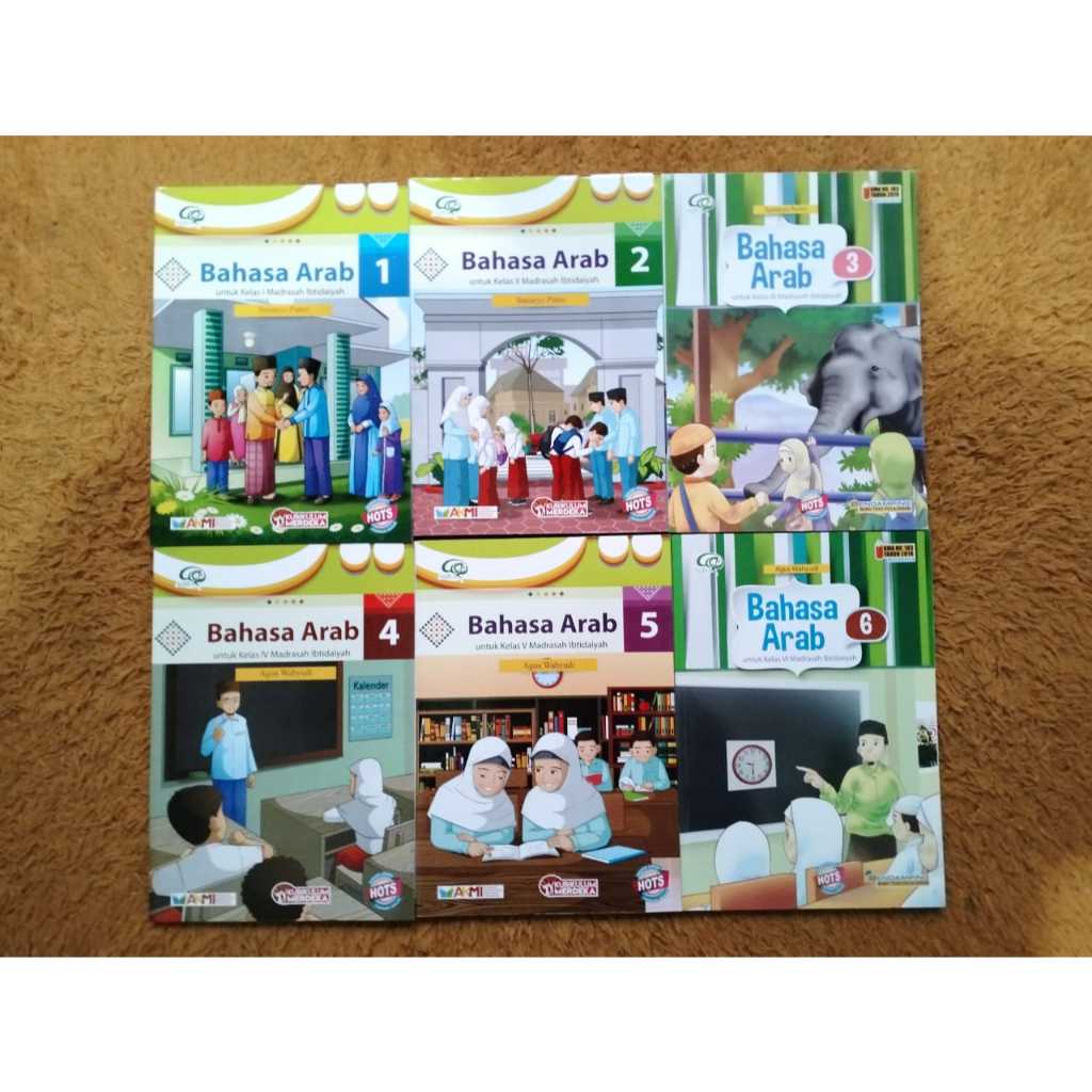 Jual Buku Bahasa Arab SD/MI Kelas 1 2 3 4 5 6 Aqila Tiga Serangkai Kurikulum Merdeka | Shopee ...