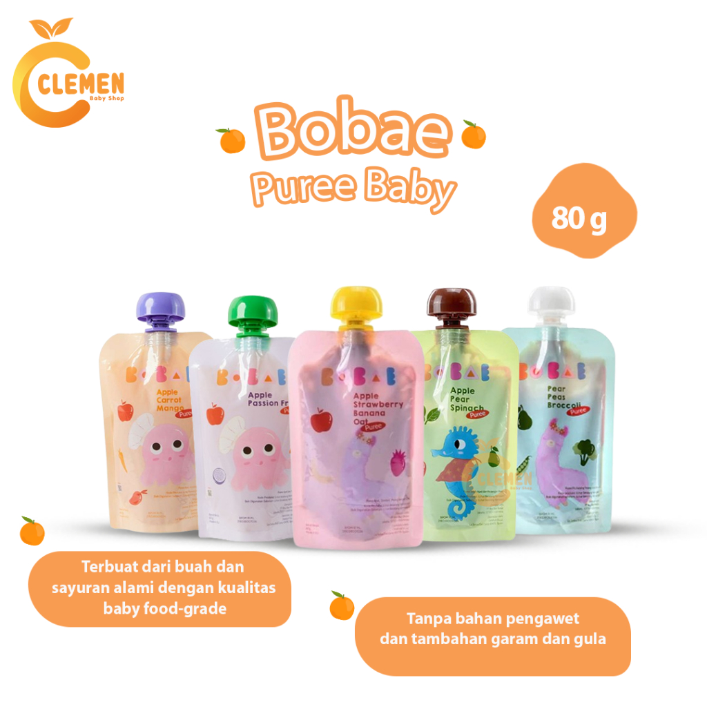 Jual Bobae Puree - MPASI Instant Bayi Sehat - Makanan Bayi Anak / MPASI ...