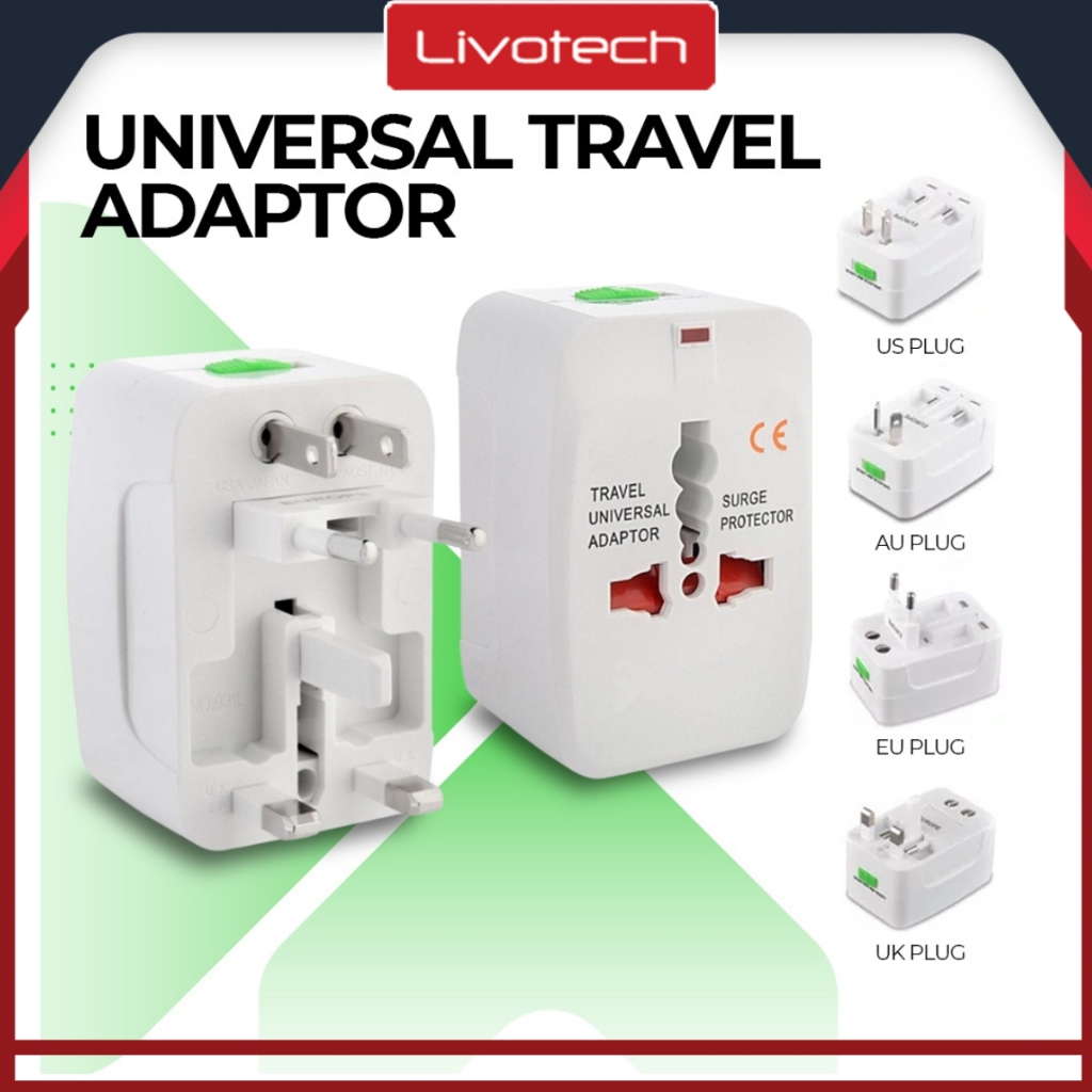 Jual Universal Travel Adaptor Internasional Multi Over Steker Listrik ...